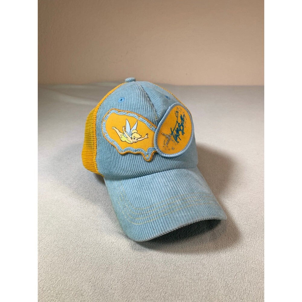 Vintage Walt Disney World Tinkerbell Snapback Hat Cor… - Gem